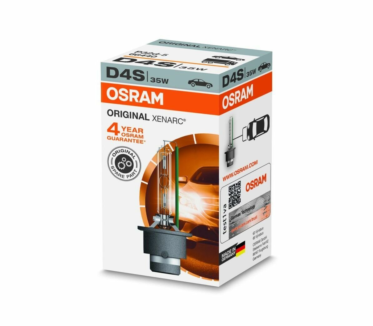 Ксеноновые лампы D4S (35) P32d-5 XENON XENARC 4800K 42V