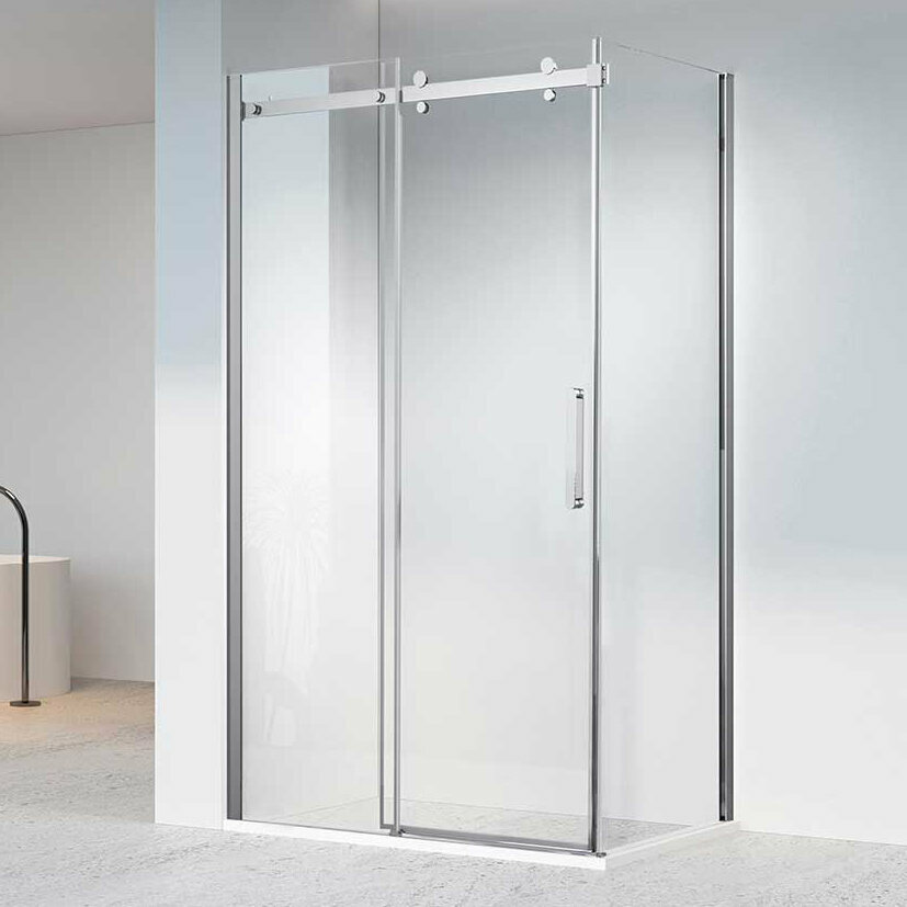 Душевой уголок Vincea Como-N VSR-4CN9016CL 160х90, профиль хром, стекло прозрачное