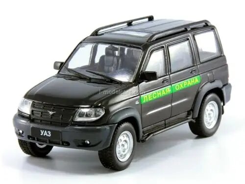 Модель автомобиля DeAGOSTINI UAZ PATRIOT 1/43