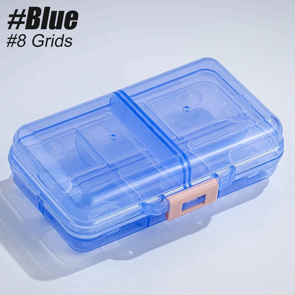 Органайзер для таблеток #Blue #8 Grids