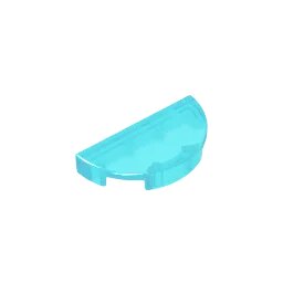 GOBRICKS круглые блоки 1x2 для сборки 152