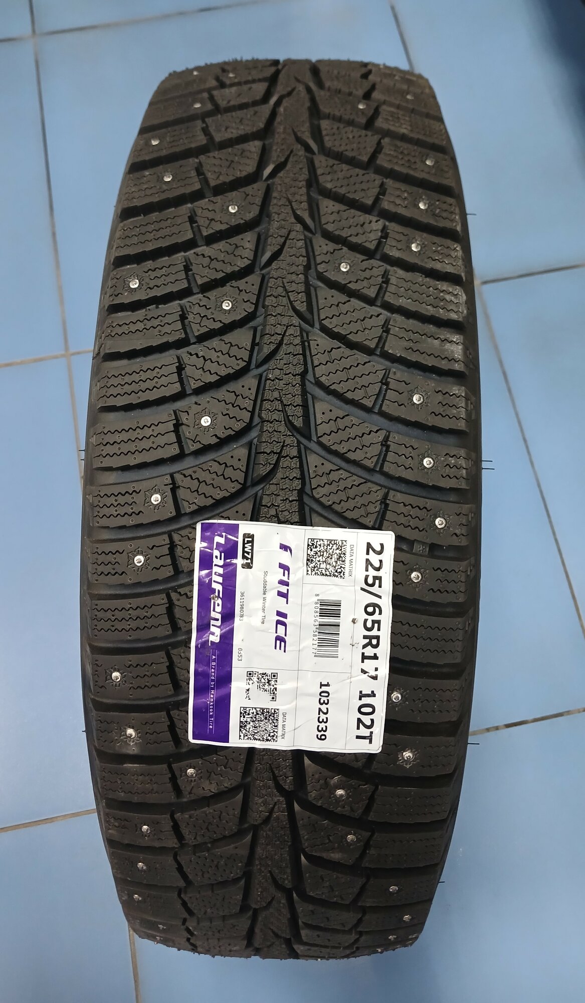 225/65R17 Laufenn i Fit Ice LW71 102T Корея (2026 год) шипованные