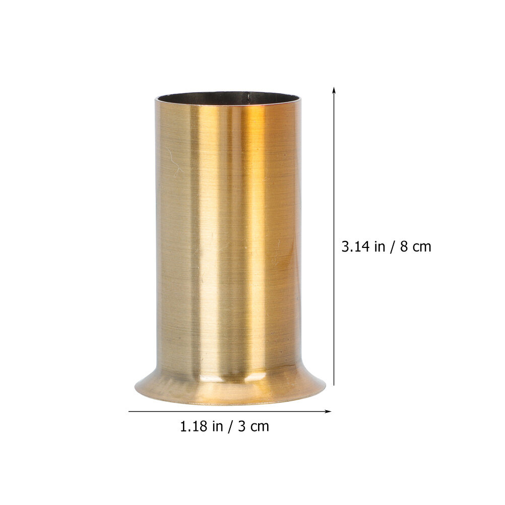Обложка Для Люстры 6 Штук Основание E14 Золотой Цвет Размер 8X3X3Cm