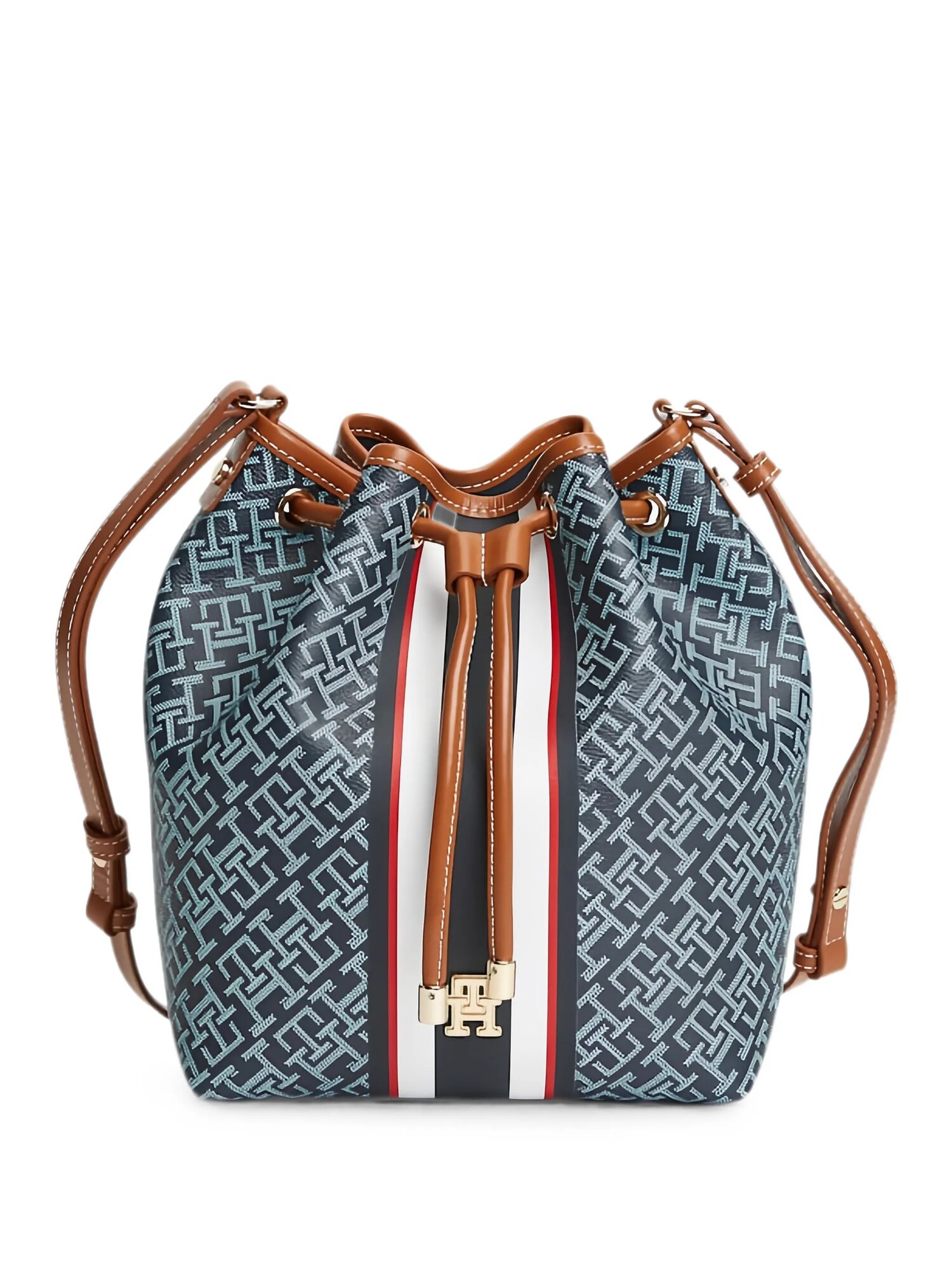 Сумка TH Monoplay monogram bucket bag
