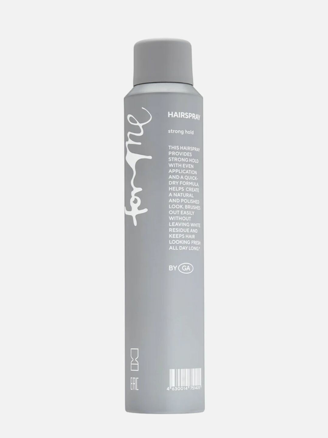 Лак для волос сильной фиксации FOR ME hairspray strong hold