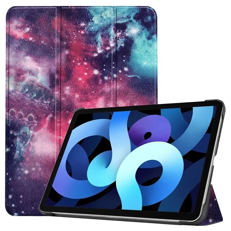 Чехол для iPad Air 5 2022 Galaxy System из искусственной кожи