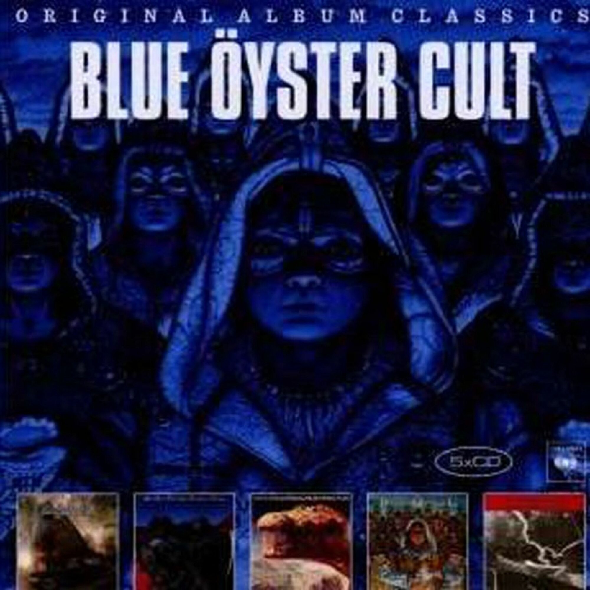 Blue Oyster Cult: Original Album Classics (5CD), 2011, Columbia, Диск Музыкальный