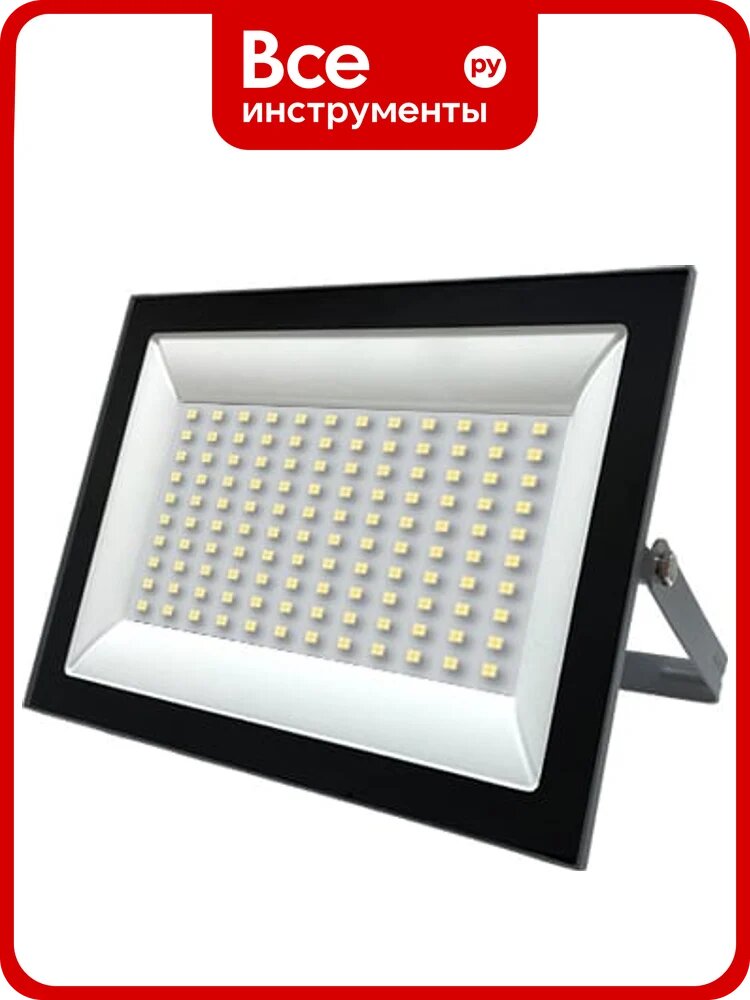 Прожектор FLLED LightPAD Black, металлический корпус, прямоугольный дизайн, высокая цветопередача, защита от влаги