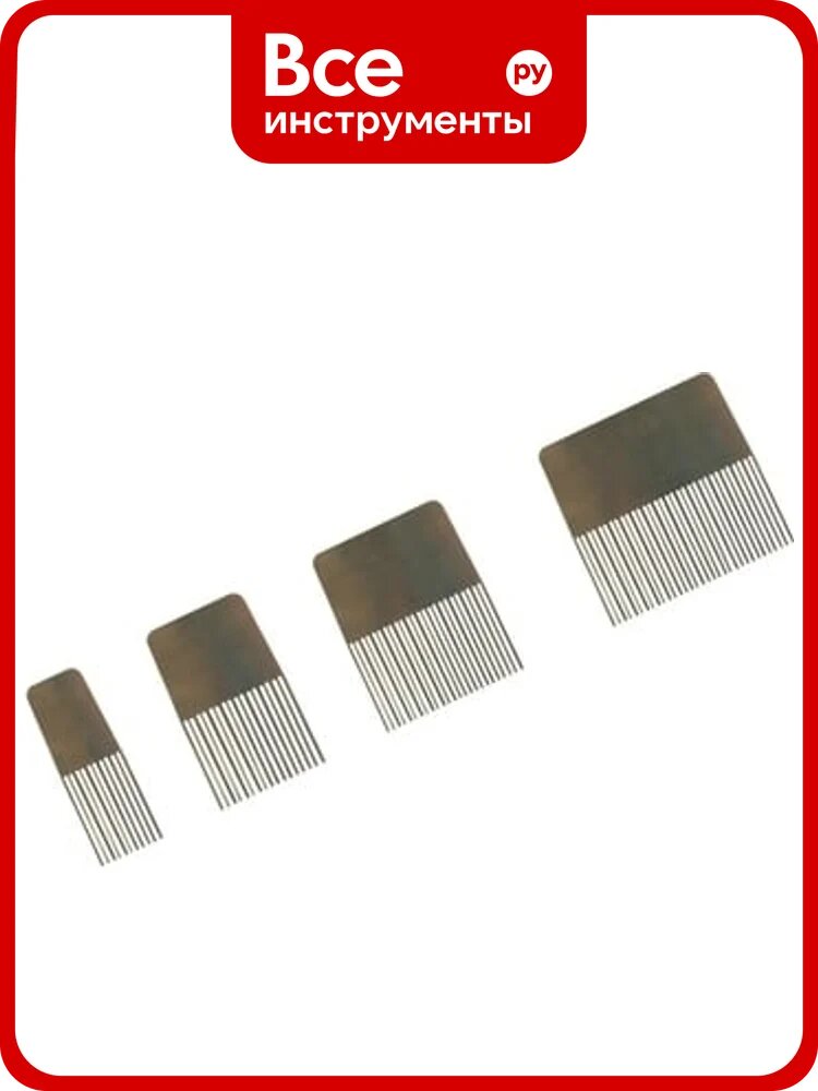 Набор металлических гребенок из 4-х штук STMDECOR D1130-T