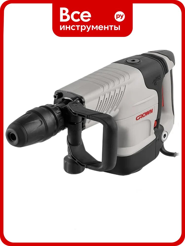 Отбойный, CROWN, молоток CROWN CT18123V BMC, 11 кг, выполнения строительных работ