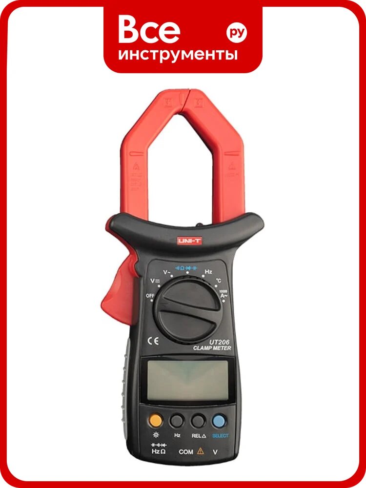 Клещи токовые UNI-T UT206 00-00001775 13-0004