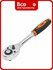 Ключ-трещотка ISMA ISMA-80249, CrV, антикоррозийное покрытие, 24 зуба, 1/2"