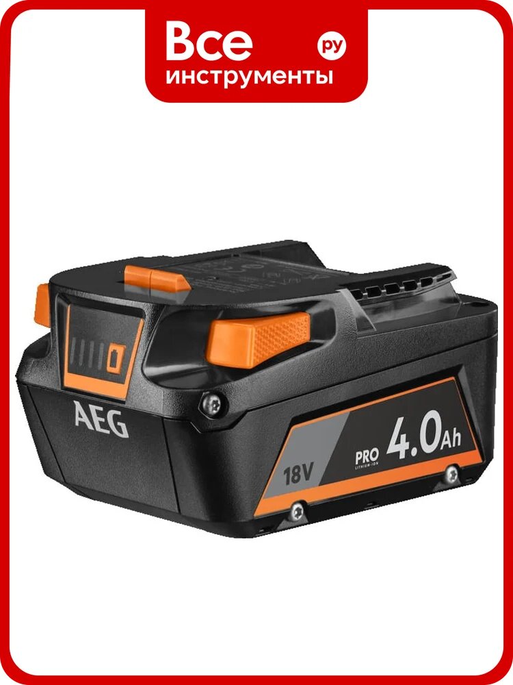 Аккумулятор L1840S 18В, 4Ач, Li-Ion AEG 4935478636