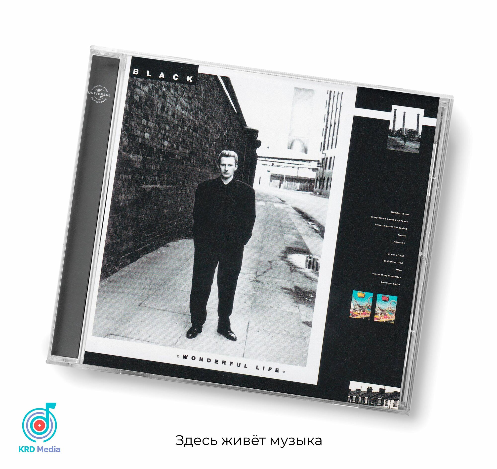 Black - Wonderful Life, 2013, 8-page, CD-Аудио