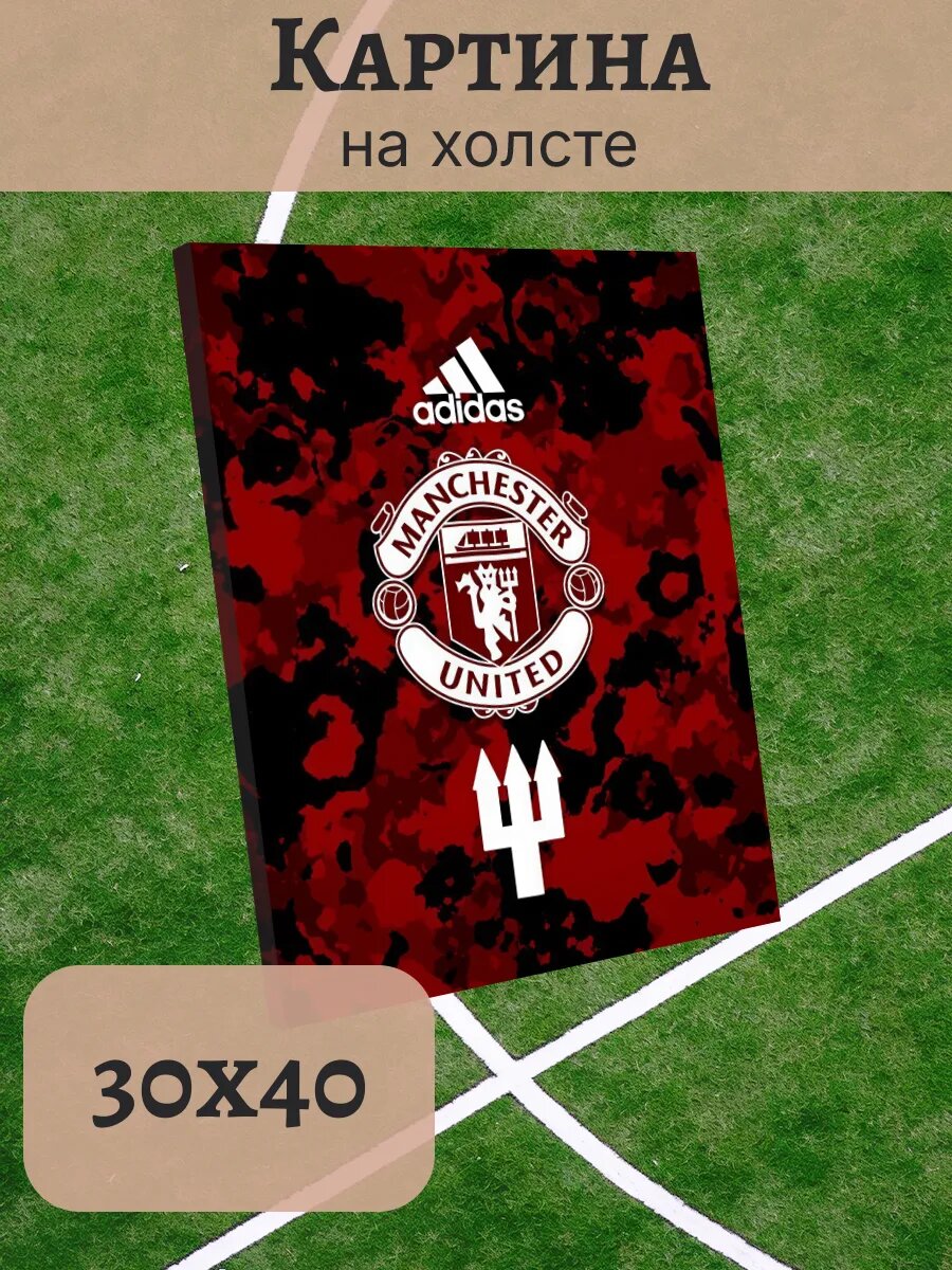 Картина 30х40 ФК Манчестер Юнайтед FC Manchester United