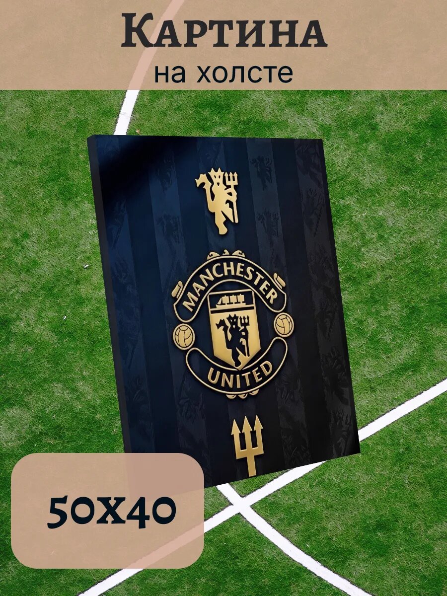 Картина 40х50 ФК Манчестер Юнайтед FC Manchester United