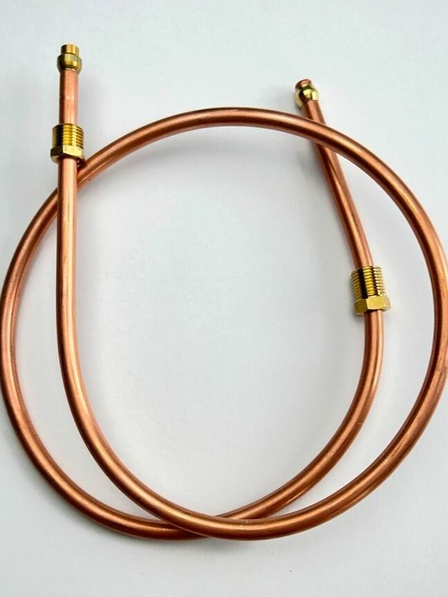 Трубка медная d6*1мм, длина 75см TMd_75
