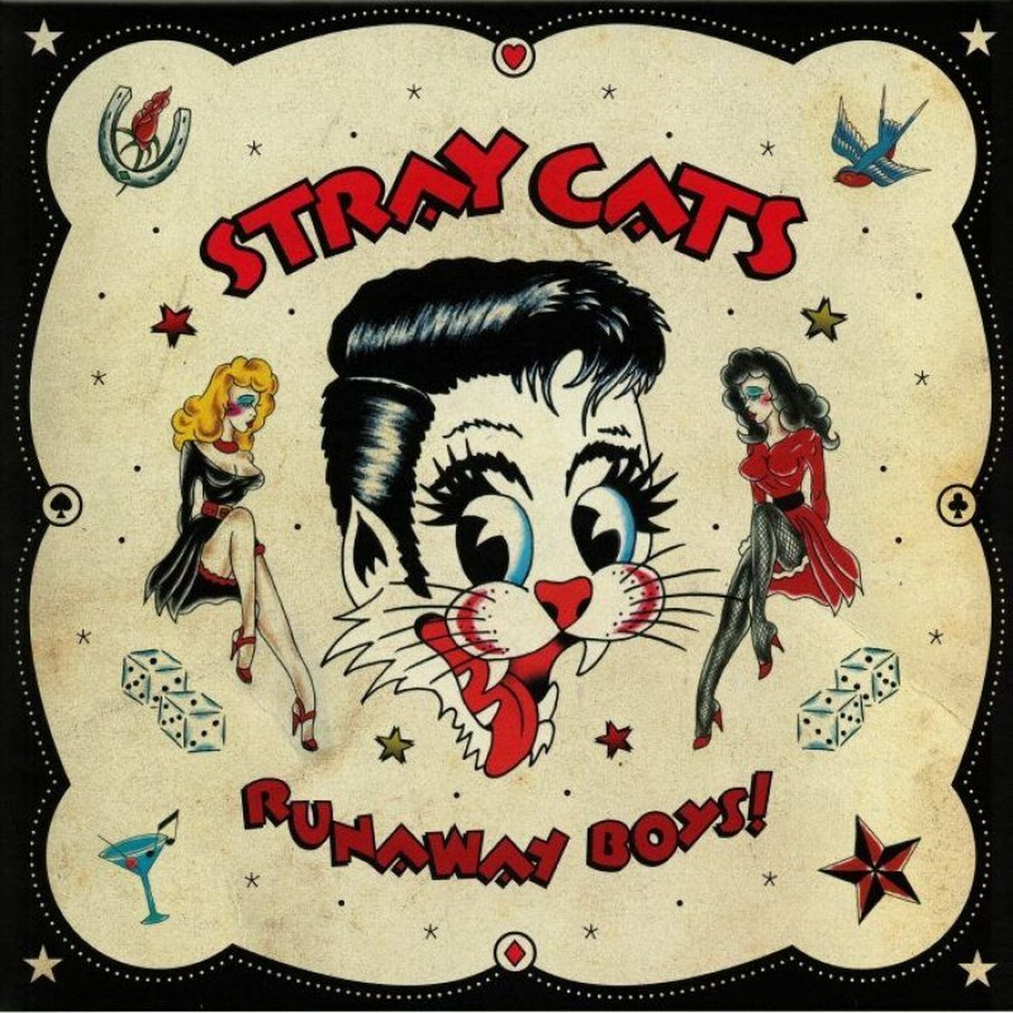 STRAY CATS - Runaway Boys, (4LP, Compilation, 180 Gram Black Vinyl) Виниловая Пластинка