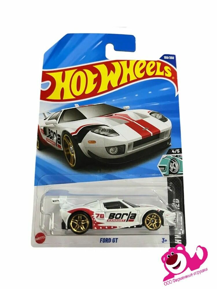 Машинка Mattel Hot Wheels 2025 C4982 Ford GT