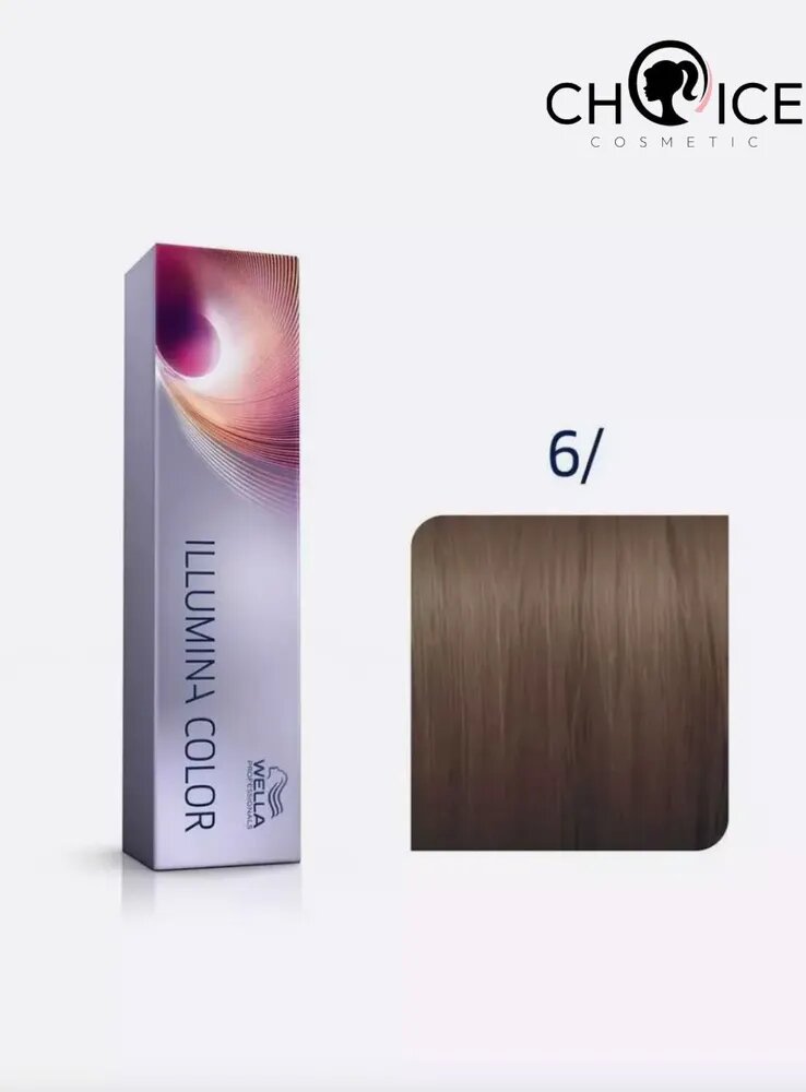 WELLA PROFESSIONALS Краска ILLUMINA COLOR 6/ Тёмный блонд, 60 мл