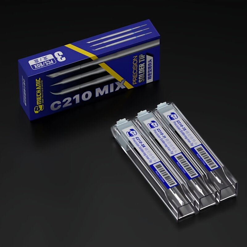 Набор жал для паяльника TS/TI/SK для рукоятки T210, 3 шт.