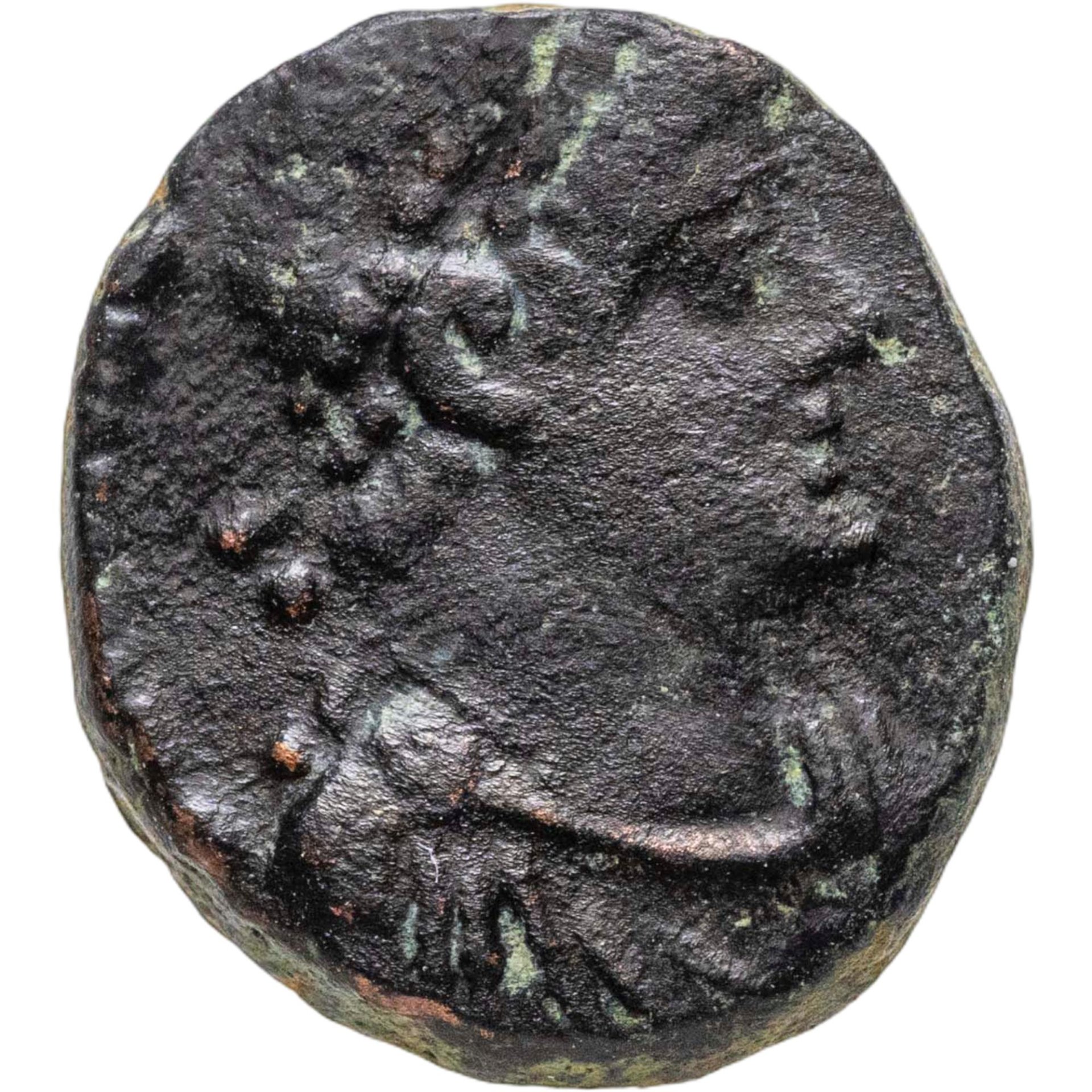 Римская империя, император Аркадий, 395-408 гг , АЕ3, Медь, в сохранности F-VF