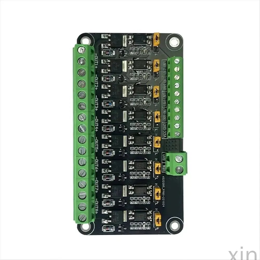Премиум оптопарный драйвер ШИМ, 8канальный MOSFET для PLC