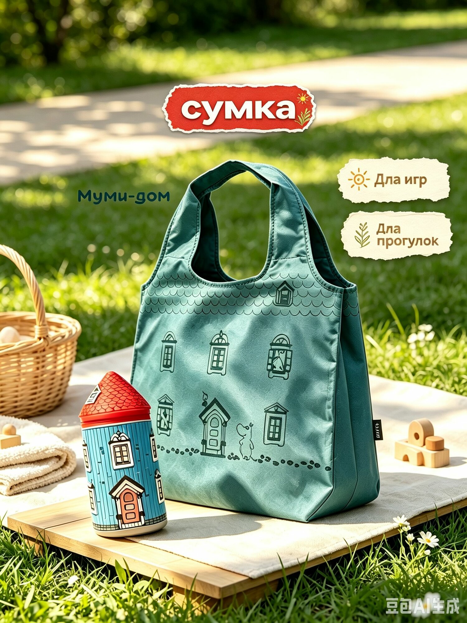 Сумка шоппер, авоська