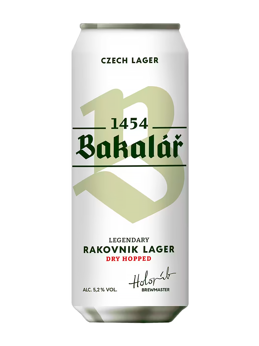 Пиво Bakalar Za Studena Chmeleny светлое 0,5 л ж/б