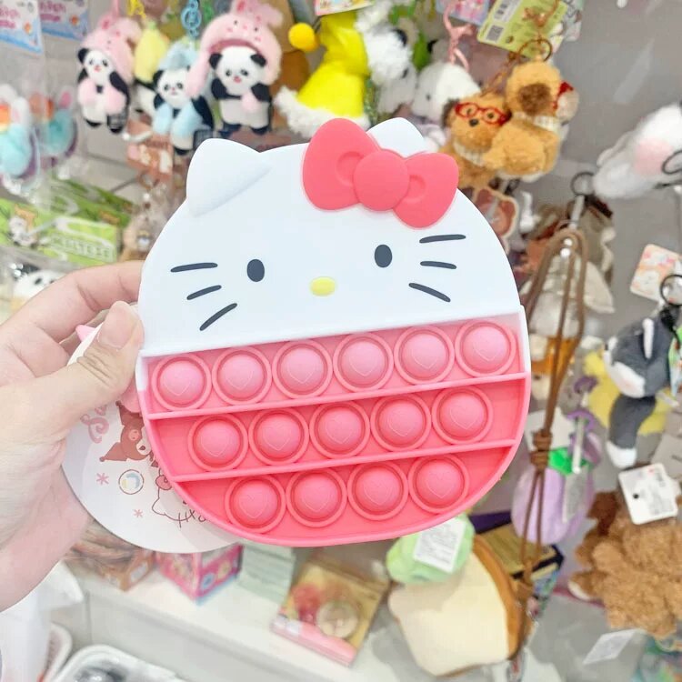 MINISO Sanrio Хелло Китти Маленькая Силиконовая Игровая Доска Компактная Настольная Игра Для Детей