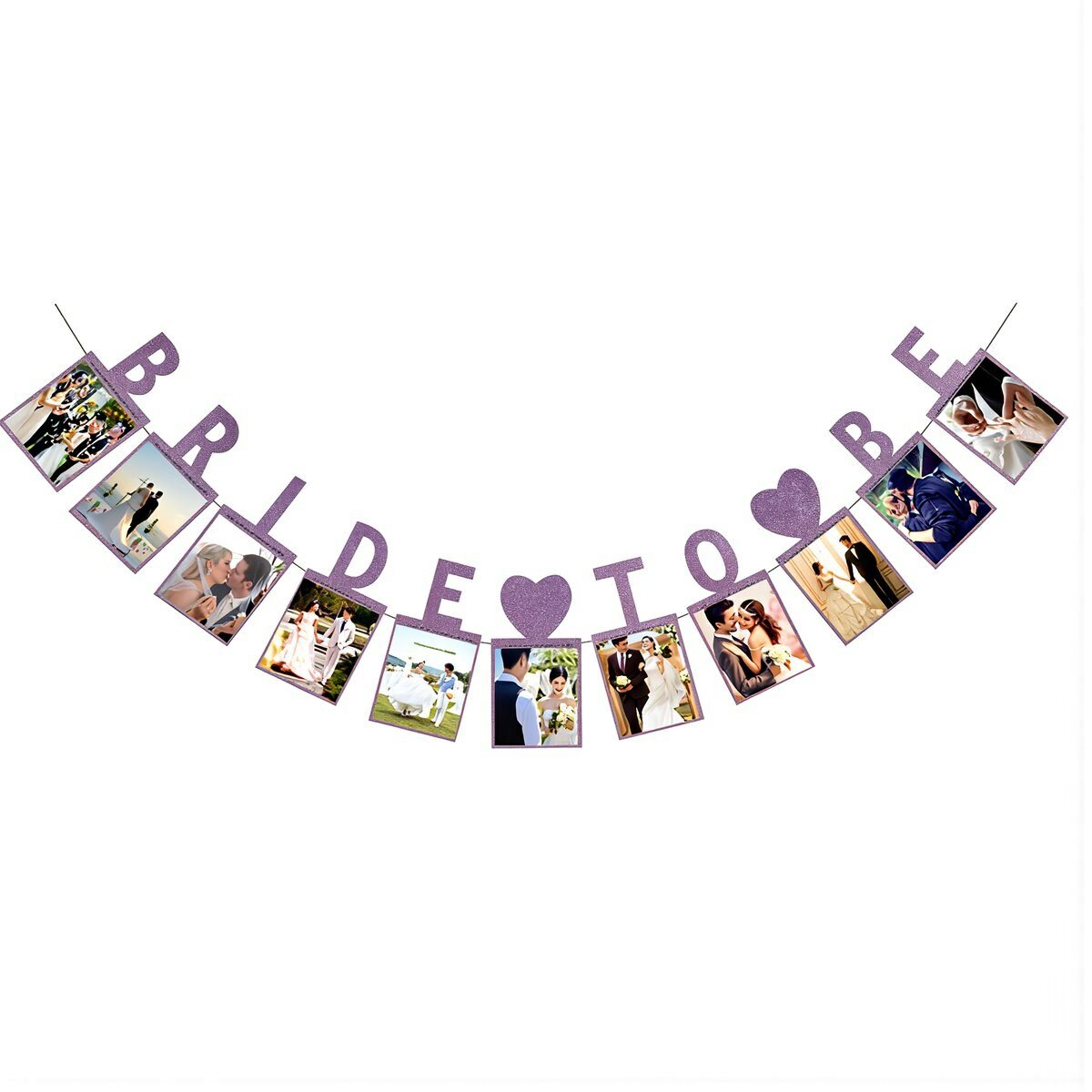 Баннер для фотографий Bride to be розовый с блёстками для вечеринки невесты декор интерьера дома на свадьбу