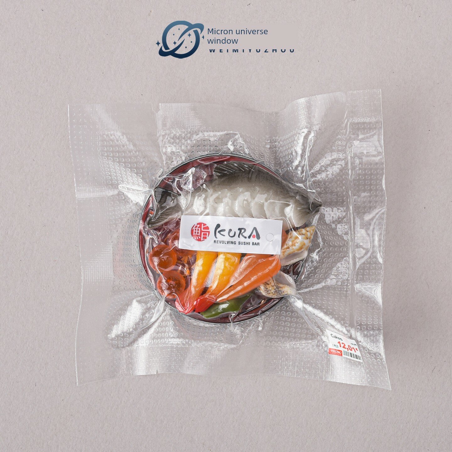 Миниатюрная модель морепродуктовой тарелки с паровой рыбой для японской кухни, вакуумная еда игрушка для детского
