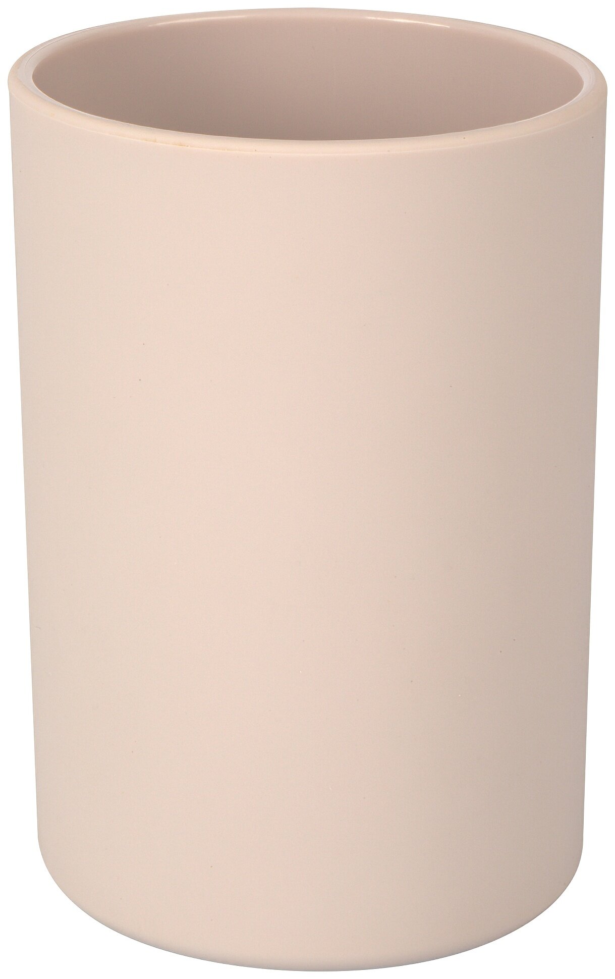 Стакан для зубных щёток Swensa Swanny Fossil4 SWP-8024BPN-03, пластик, цвет серо-розовый