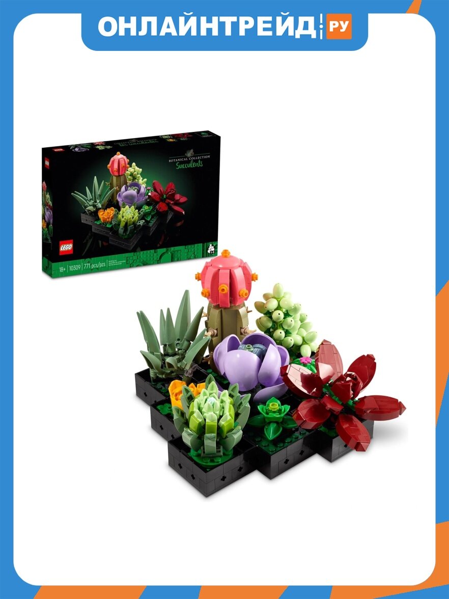 Конструктор Lego Botanicals 10309 Суккуленты