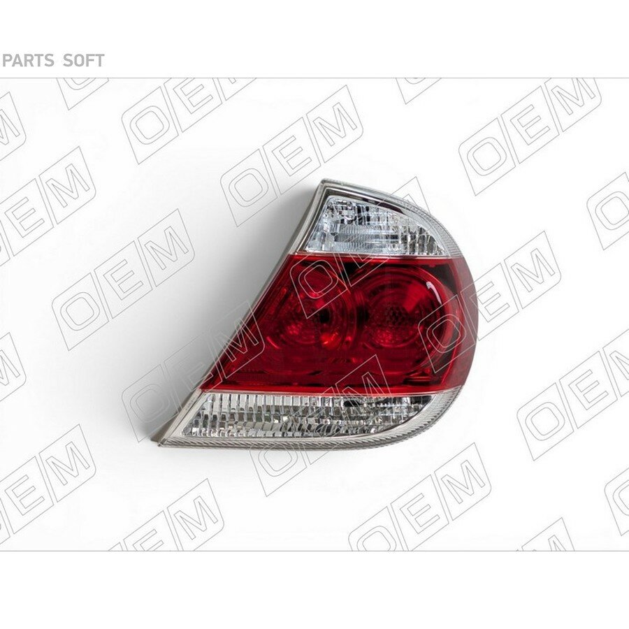 Фонарь правый Toyota Camry 5 ACV30 2004-2006, 4 лампы от официального дистрибьютора, OEM, артикул OEM0415FONR