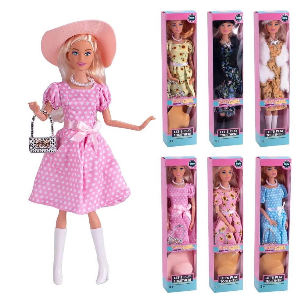 Модная кукла Barbie, 30 см, с аксессуарами, коллекционная