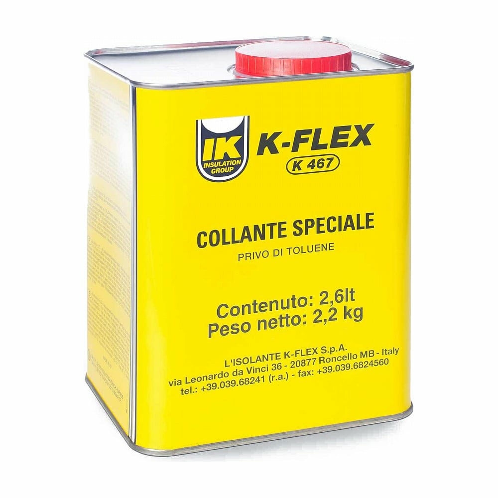 Клей для теплоизоляции K-FLEX 2.6 lt K 467 850CL020045
