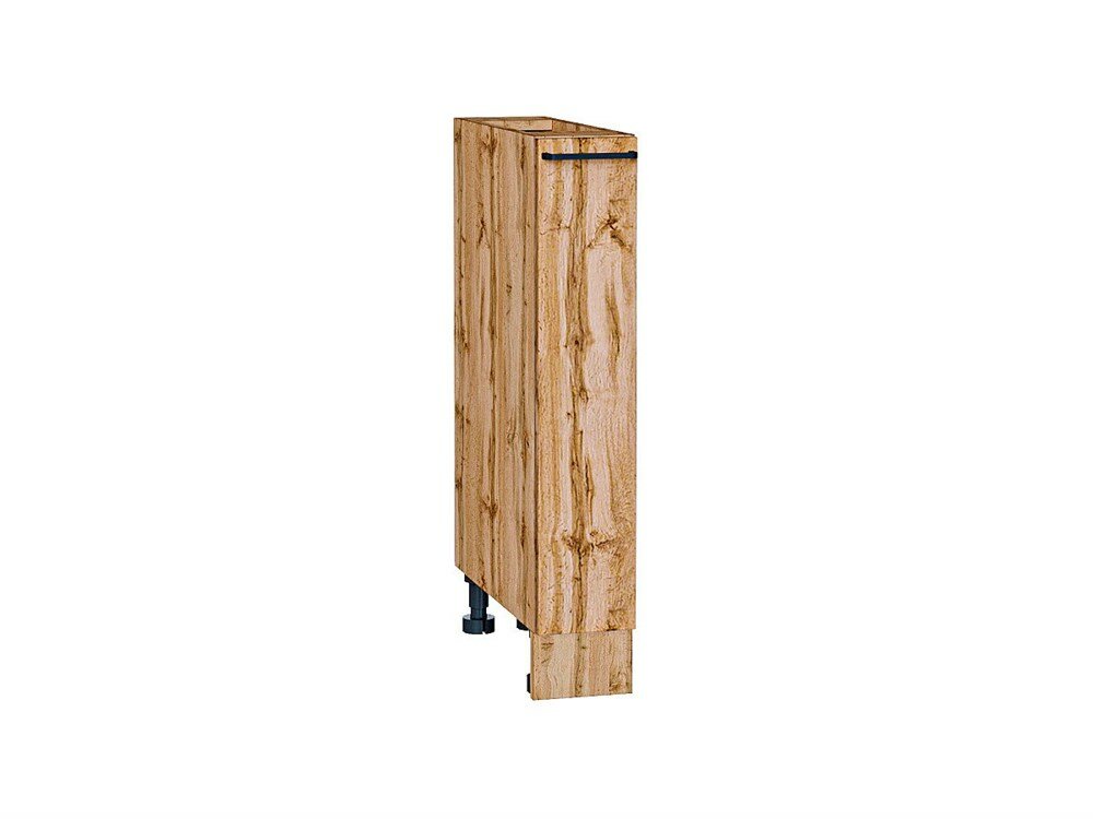 VVT Шкаф нижний бутылочница Флэт Дуб Вотан, Wotan Oak 2S, 150 В*Ш*Г 816*150*478, фасад ЛДСП Wotan Oak 2S, корпус Дуб Вотан Wotan Oak 2S