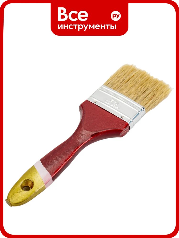 Флейцевая кисть 2,5" FIT IT Классик 01096
