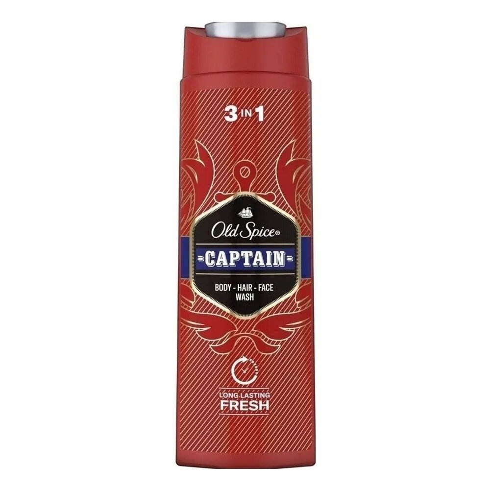 Гель для душа Old Spice Captain 3 в 1 400 мл