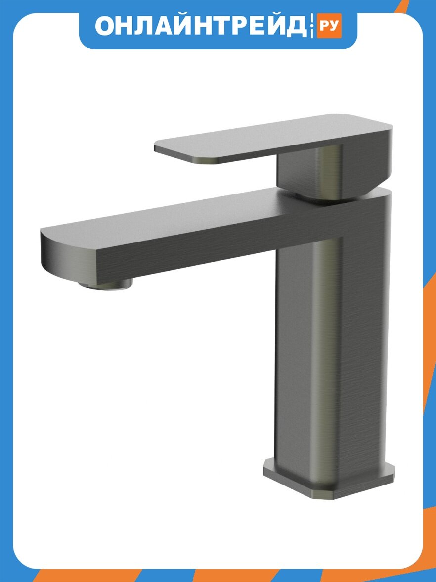 Смеситель для раковины Haiba HB10833-3, оружейная сталь