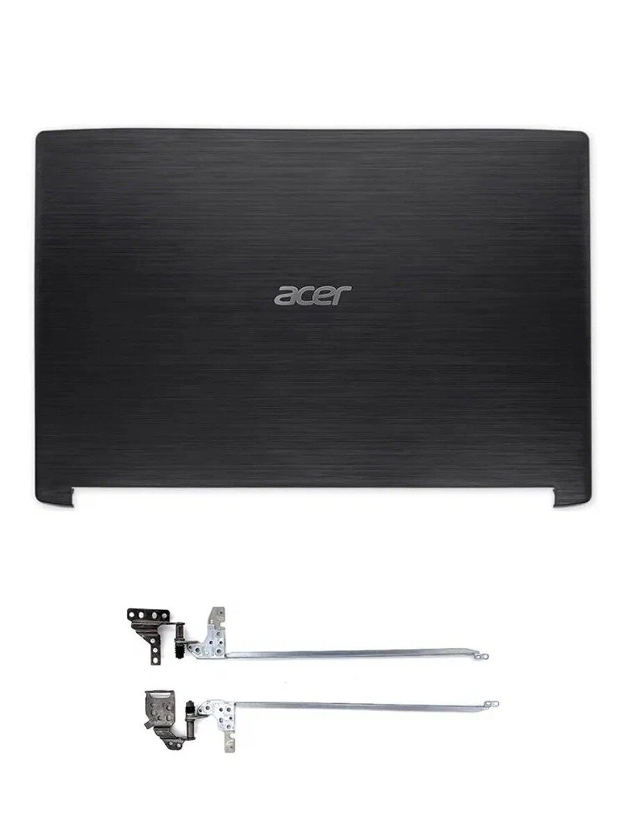 Корпус матрицы экрана ноутбука Acer Aspire A515-51 A515-51G A315-53 A315-53G A315-41 A615-51 N17C4 Чёрный Крышка