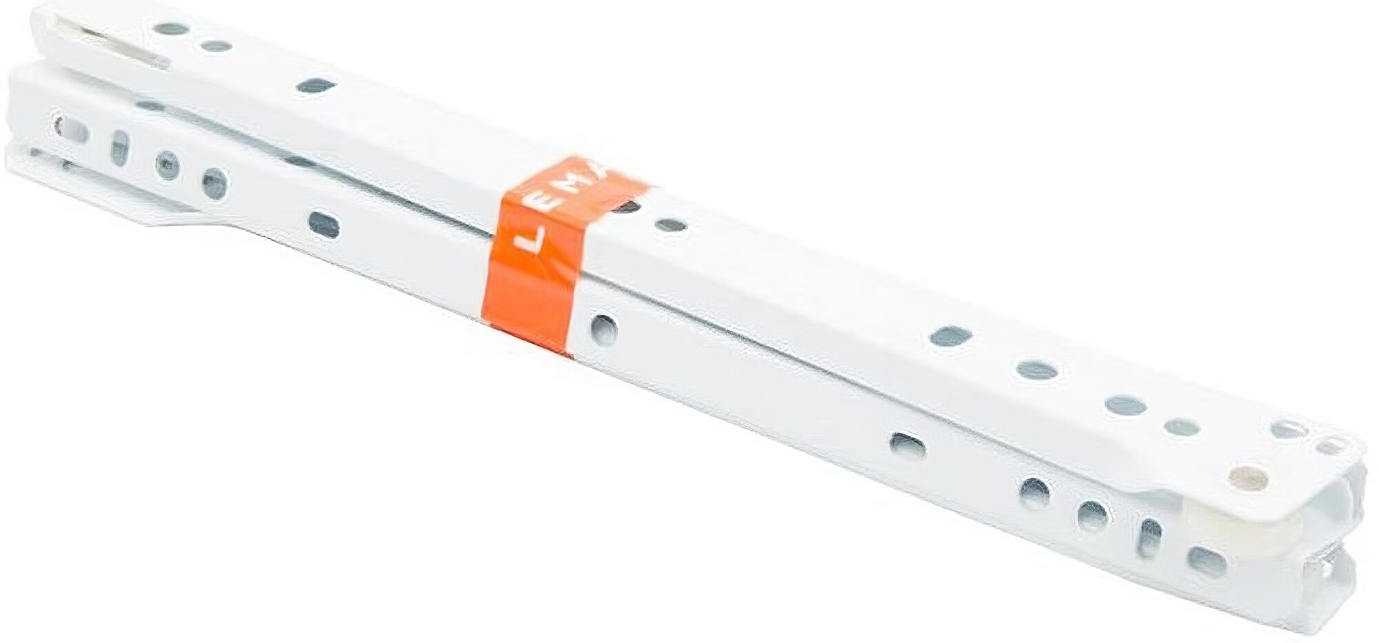 Направляющая мебельная роликовая Lemax prof NR-08-WT1-350 белый