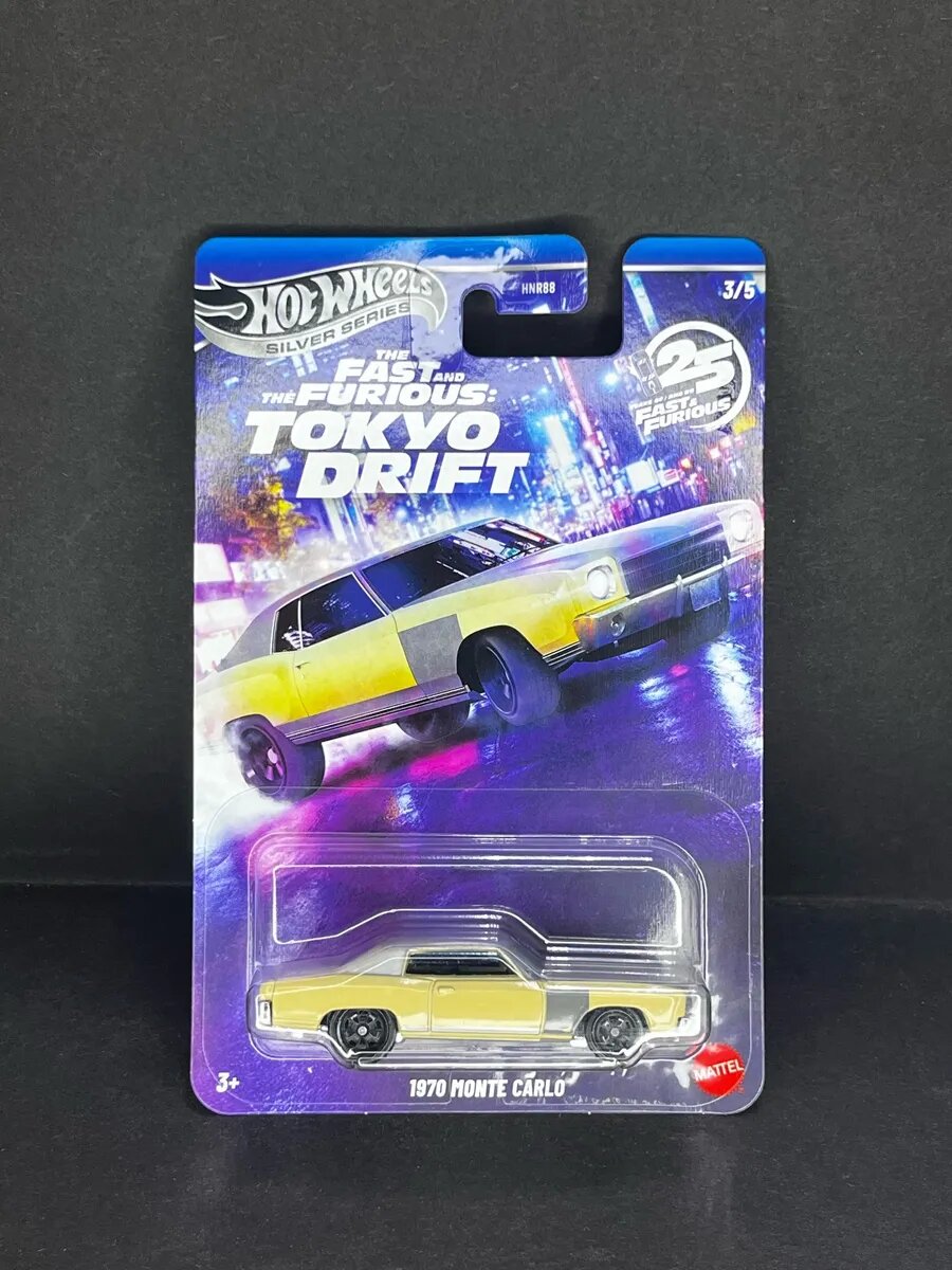 JKX07 Hot Wheels Silver Series 1970 Monte Carlo