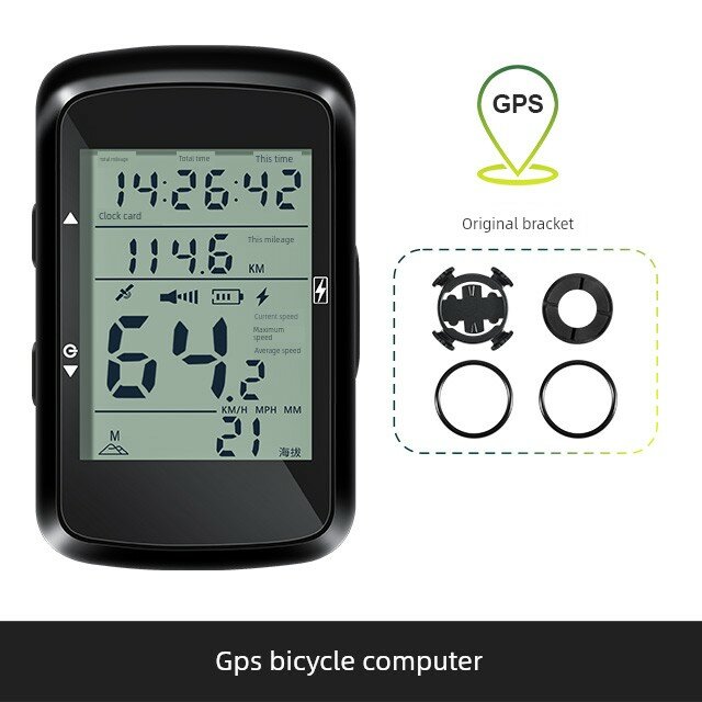 NEWBOLER Водонепроницаемый GPS-компьютер для велосипеда с подсветкой дисплея для горных и шоссейных велосипедов