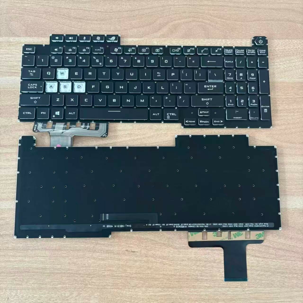 Клавиатура с подсветкой для ноутбука Asus ROG Strix G713 серии, новая, официальная комплектация