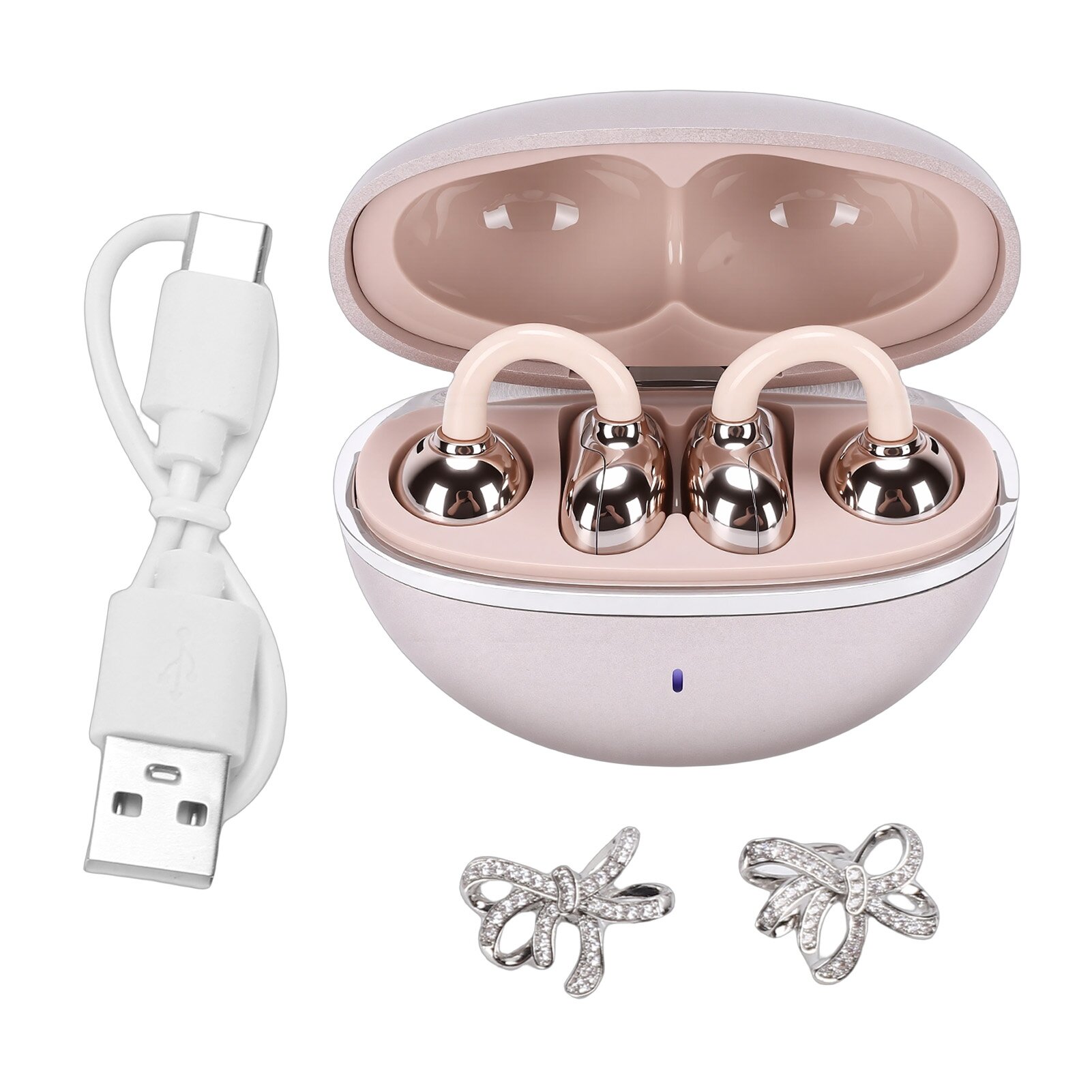 Bluetooth Earphone, V6.0, с шумоподавлением, длина 10-15 м, для тренировок