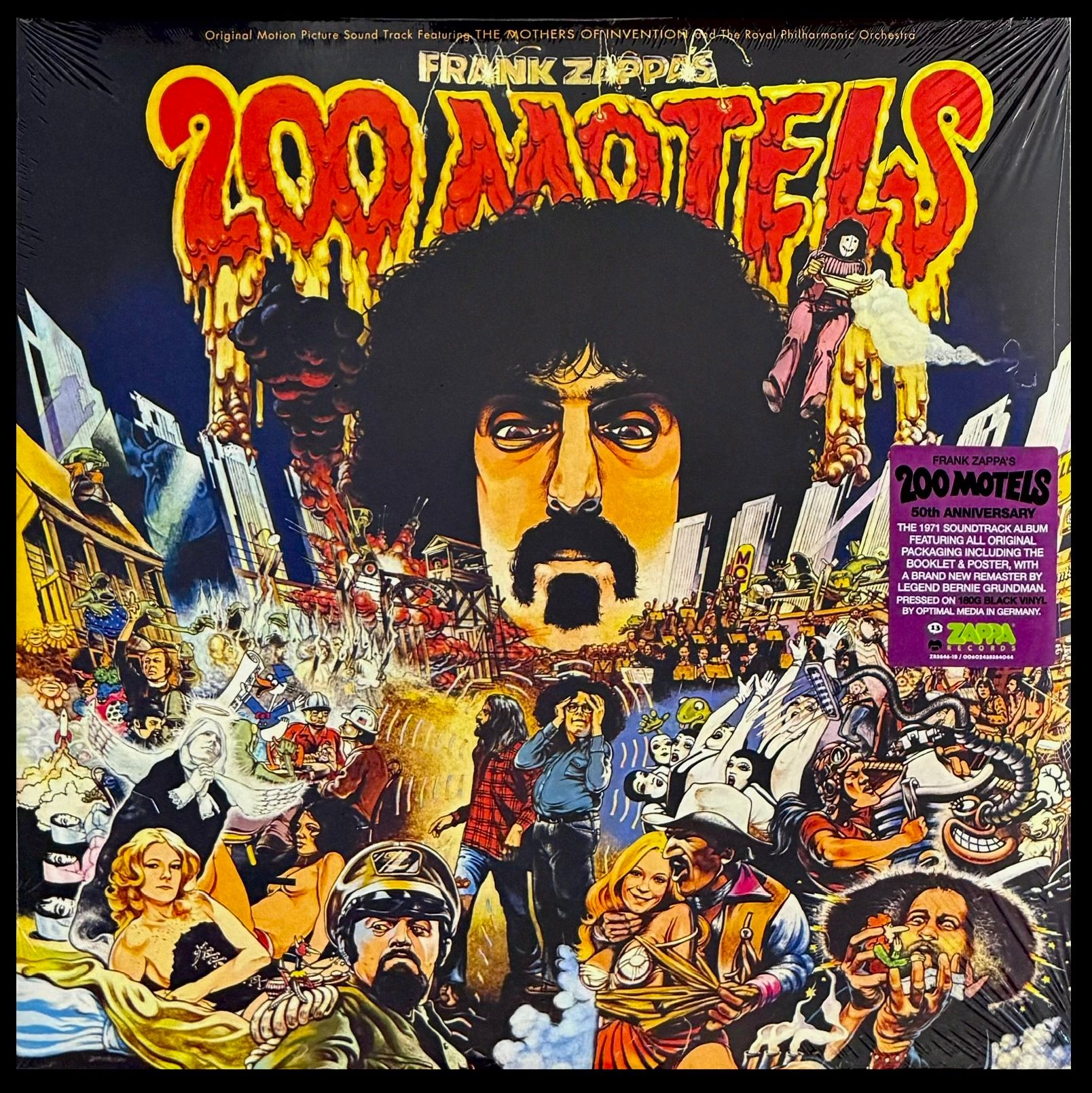 Виниловая пластинка Frank Zappa - 200 Motels (2LP, 2021, UMe)