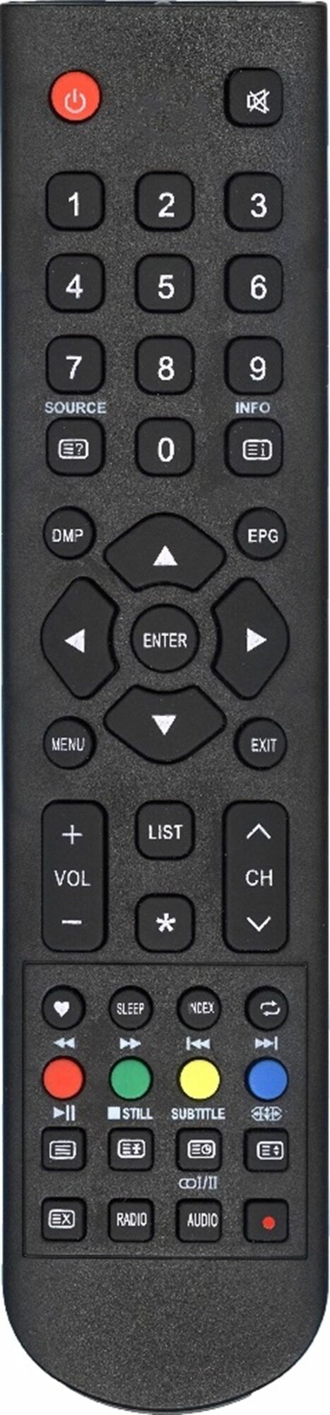Пульт HUAYU JKT-106B-2 (HD32D7100C) LCD TV для телевизоров DEXP