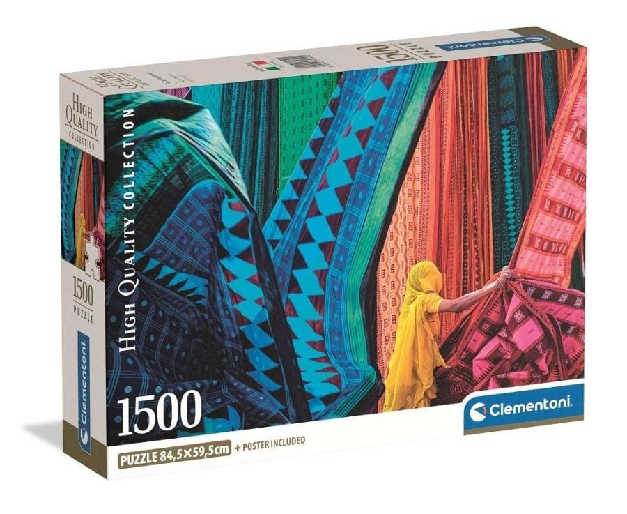 Пазл Clementoni high quality "Воздушные шали", 1500 элементов, 59.2x84.3 см